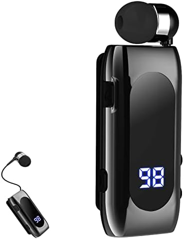 Amazon.com: Retractable Wireless Headset Headphone Stereo Earphone V5.0 ...