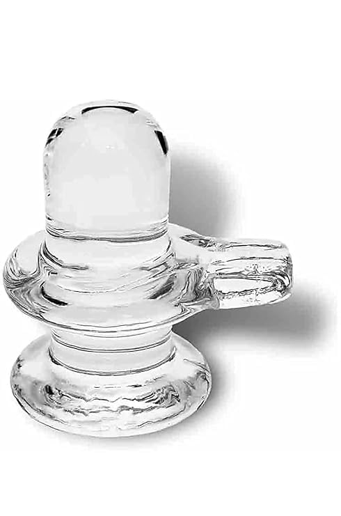 Buy KADAM Glass Shivling Crystal | Jyotirlinga | Shiv lingam Small size ...