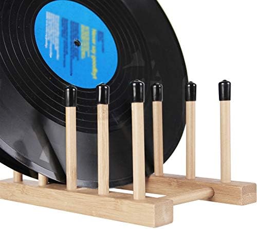 Amazon.com: MOCOHANA Vinyl Record Storage Holder Premium Wood Vinyl ...