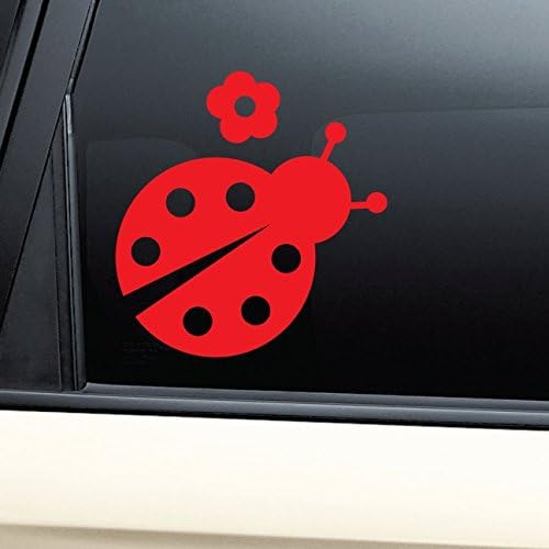 Amazon.com: Ladybug Vinyl Decal Laptop Car Truck Bumper Window Sticker ...