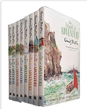 Enid Blyton: Adventure Series 8 book collection set: Island of ...