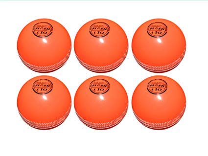 Flash i-10 Men's Synthetic Cricket Ball - Pack of 6 : Amazon.in: Sports ...