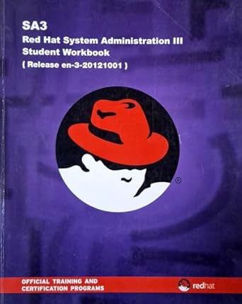 Amazon.in: Buy SA3 Red Hat System Administration III Student Workbook ...