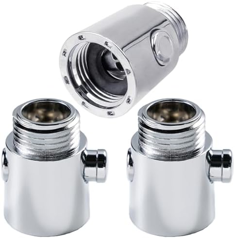 Shower Head Shut Off Valve, Button Type Shower Flow Control Valve with ...