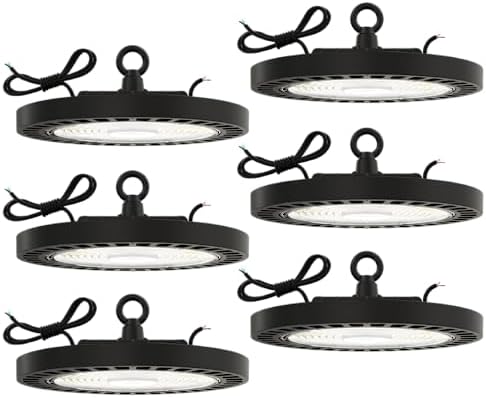 BFT LED High Bay Light 240W UFO 5000K 36,000LM,1-10V Dimmable,1000W HID/HPS Replacement,UL 5 ...