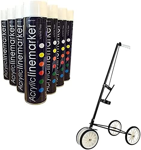 12x Floor Line Marker Spray Paint & 1x 4 Wheel Line Marker Spray Paint ...