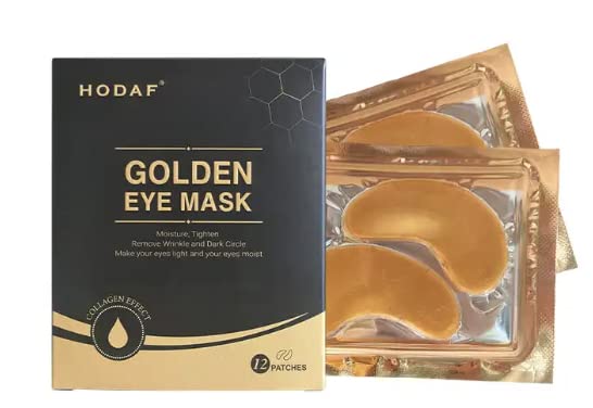 Amazon.com : 24K Gold Under Eye Mask - 12 Pairs of Anti Aging Masks for ...