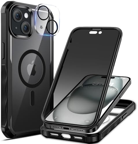 seacosmo Anti Espion Coque iPhone 15 Pro Max Magnétique Compatible avec ...