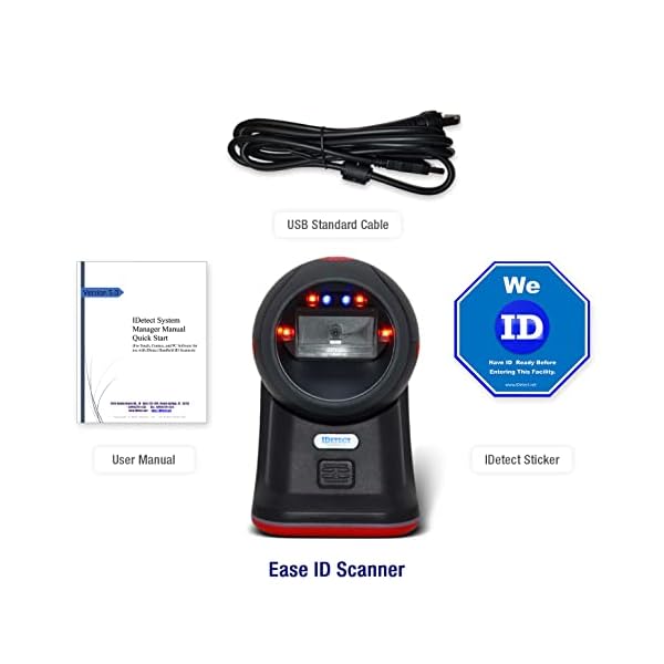 IDetect ID Scanner - Age Verification ID Scanner for Bars and Clubs ...