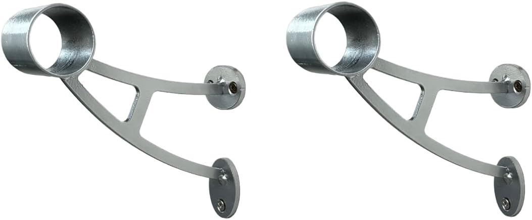 Amazon.com : Athletic Bar Collared Ballet Brackets Single (Pair) Fixed ...