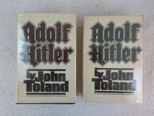 Rare John Toland ADOLF HITLER 2 Volume Set Doubleday Book Club Editions ...