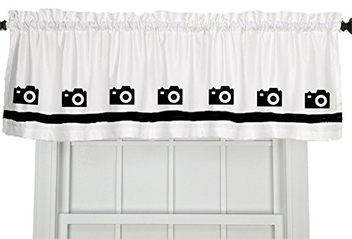Amazon.com: Camera Photographer Window Valance/Window Treatment - In ...