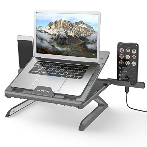 AboveTEK Genie Book Laptop Stand Riser - 9 Height/Angle - Want It All