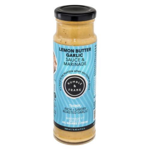 Amazon.com : Humble And Frank Foods Lemon Butter Garlic Sauce ...
