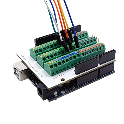 Snapklik.com : Screw Terminal Block Breakout Module Board For Arduino ...