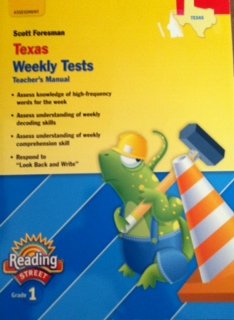 Amazon.com: Reading Street Grade 1 Texas Weekly Tests teacher's manual ...