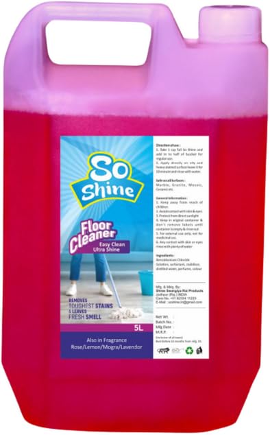 Rose Floor Cleaner for Home, 5 Litres, Cleaning Solution : Amazon.in ...