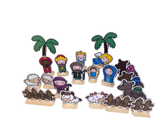 Klippa Lab Kit de Personajes para Nacimiento: Originales y Tiernos en ...