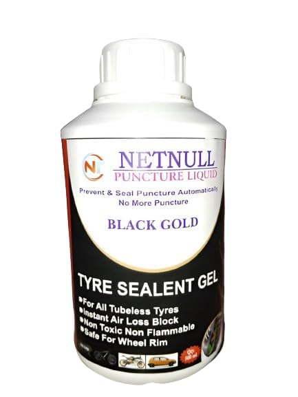 NETNULL PUNCTURE LIQUID Tubeless Tire Sealant Anti Puncture Auto Repair ...