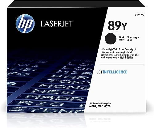HP CF289Y 89Y Extra High Yield Black Original LaserJet Toner Cartridge ...