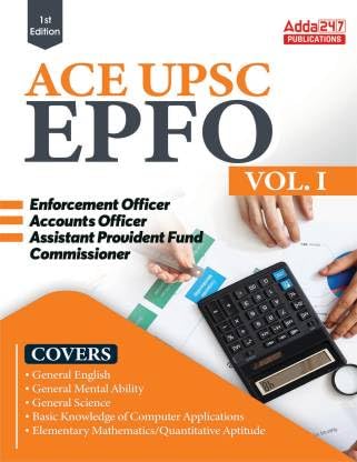 Buy ACE UPSC EPFO Vol1 (2023-24) Book Online at Low Prices in India ...