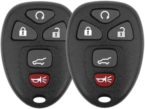 Amazon.com: Key Fob Keyless Entry Remote with Ignition Key fits Chevy ...
