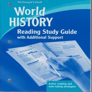 World History, Grades 6-8 Reading Study Guide: Additional Support ...