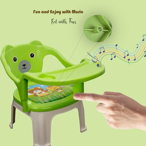 Tony Stark Plastic Chu-Chu squeak sound Feeding Chair with Removable ...
