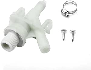 Amazon.com: 385311641 Water Valve Kit for Dometic Toilets Series 300, 301, 310, 311, 320, 321 ...
