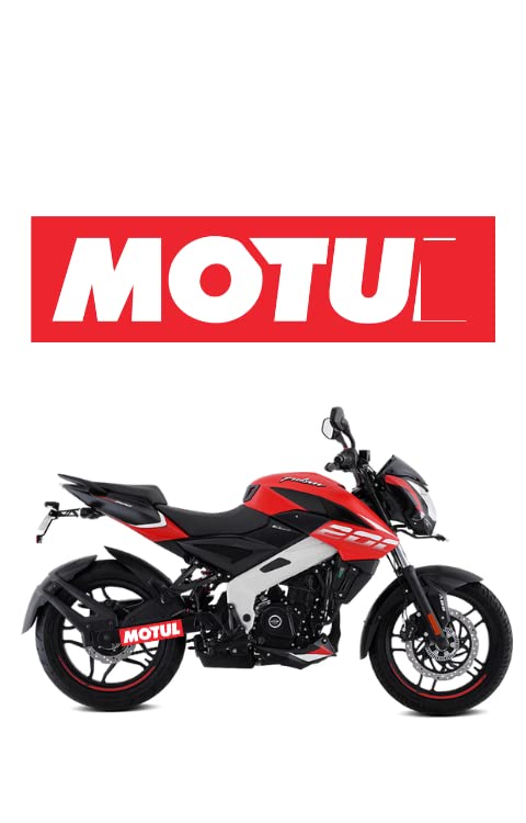 Bookamaze Pulsar NS 200 Bike Sticker | Black Vinyl Rectangular ...