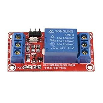 3NH® 5V 1 Channel H/L Level Trigger Relay Optocoupler Module for ...