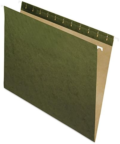 Amazon.com : Pendaflex Recycled Hanging Folders, Letter Size, Standard ...
