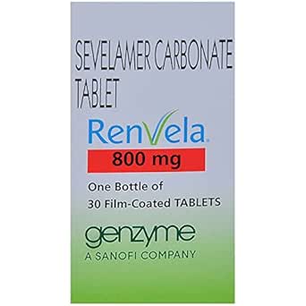 Renvela 800MG - Bottle of 30 Tablets : Amazon.in: Health & Personal Care