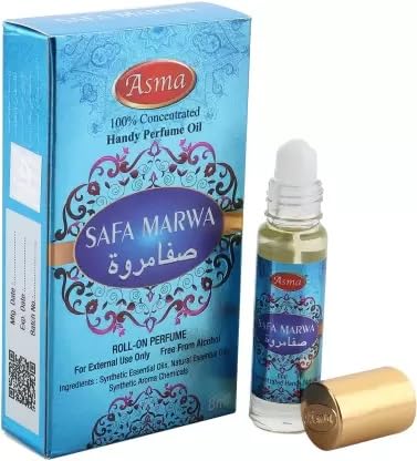 AJAsma Attar Perfume (Safa Marva) - 8ml : Amazon.in: Beauty