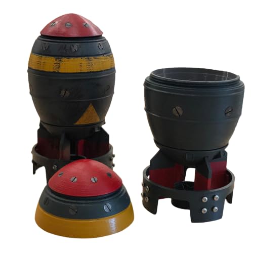 Amazon.com: EQUITARE Mini Nuke Bomb Storage Box, Retro Small Resin Bomb ...