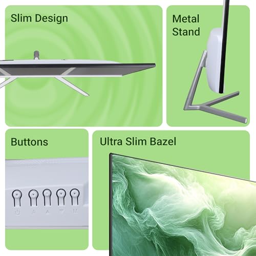 ZEBRONICS EA22FHD LED 22 inch (54.6cm) Monitor, 75Hz, FHD 1920x1080 ...