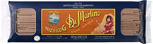 Di Martino | Dolce & Gabbana Spaghetti, Whole Wheat Pasta Pouch, 500 g ...