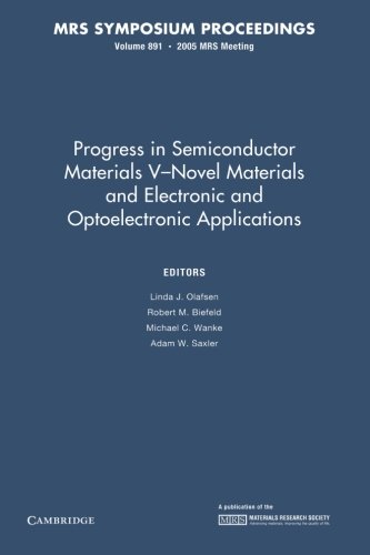Amazon.com: Progress in Semiconductor Materials V: Volume 891: Novel ...