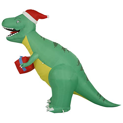 Snapklik.com : Holidayana Christmas Inflatables Large 8ft Tall T Rex ...