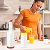 Amazon.com: CHENGU 24 Pack 34 oz Bar Pour Colorful Juice Pouring Bottle ...