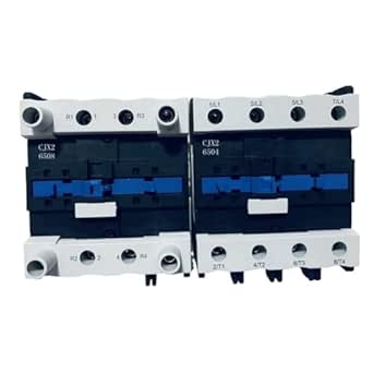 Amazon.com: CJX2-6504 CJX2-6508 65A AC Contactor 4NO 2NO-2NC 220V 380V Rail Mount Contactor ...