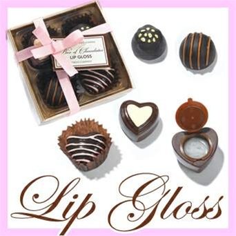 Amazon.com : Sweet Shop - Box Of Chocolates Lip Gloss Gift Set : Beauty ...