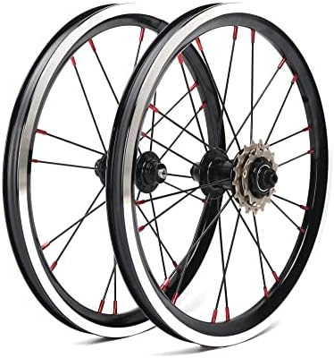 Mountain Bike Wheelset 16 Inches 305 Wheel Set V Brake Three-speed Low ...