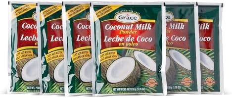 Amazon.com: Grace Coconut Milk Powder 1.76oz - 6 Pack - Leche de Coco ...