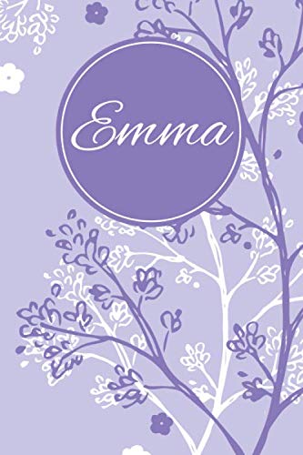Amazon.com: Emma: Personalized Customized Journal Notebook for Girls ...
