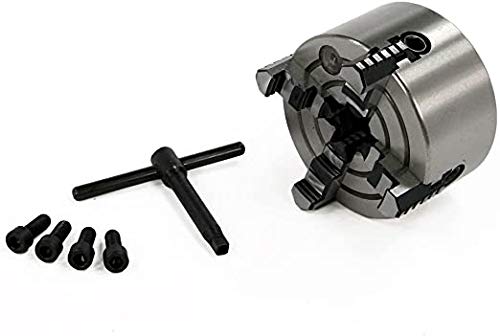 100mm 4"jaw independent Chuck lathe Chuck : Amazon.in: Industrial ...