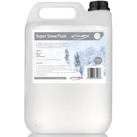 Extreme FX Super Snow Fluid 5L Premium Artificial Snow Ready to Use ...