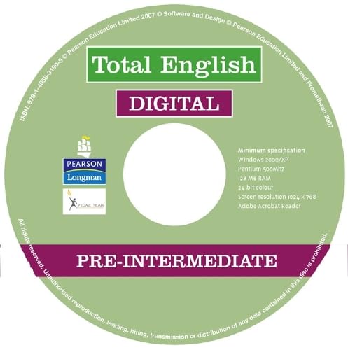Total English Pre-Intermediate Digital CD-Rom for Pack: Buy Online at ...