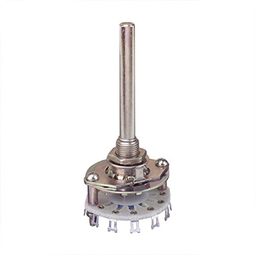 Rotary Switch, 3 Position, 3 Pole, 30 °, 500 mA, 115 V, D4 Series ...