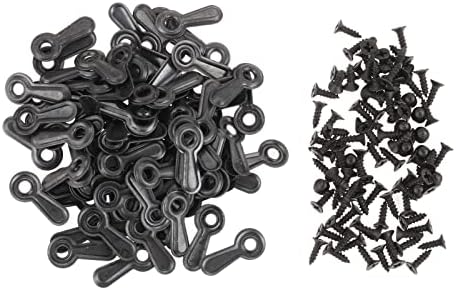 dophee 100Pcs Picture Frame Hardware Backing Clips, Metal Turn Button ...